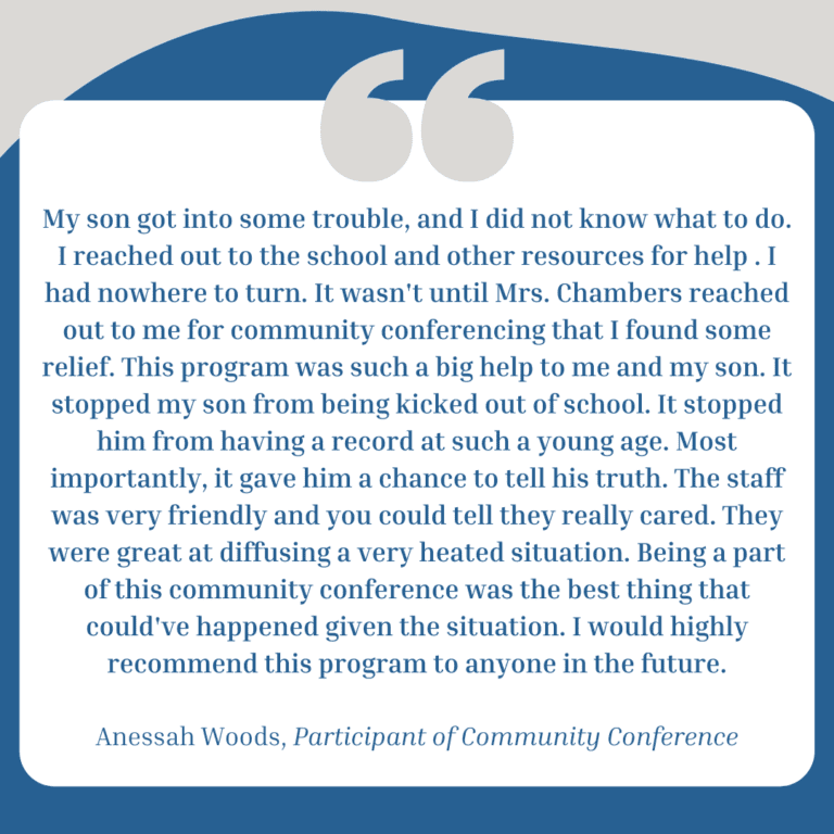 Community Conferencing - Conflict Resolution Center of Baltimore County